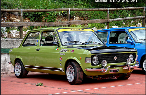 4 Cerchi Fiat 124 128 Cromodora CD66 CORSA 7x13 4x98 felgen wheels ...