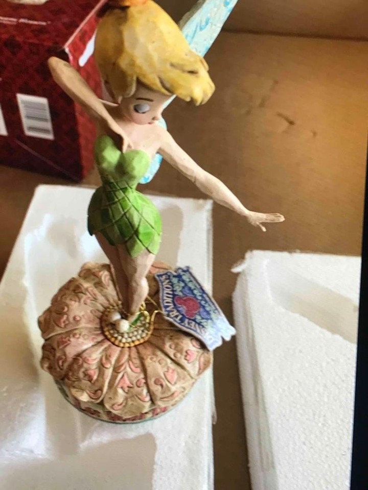 Tinkerbell Figurine Statue Disney Tinker Bell Jim Shore Let your Dreams ...