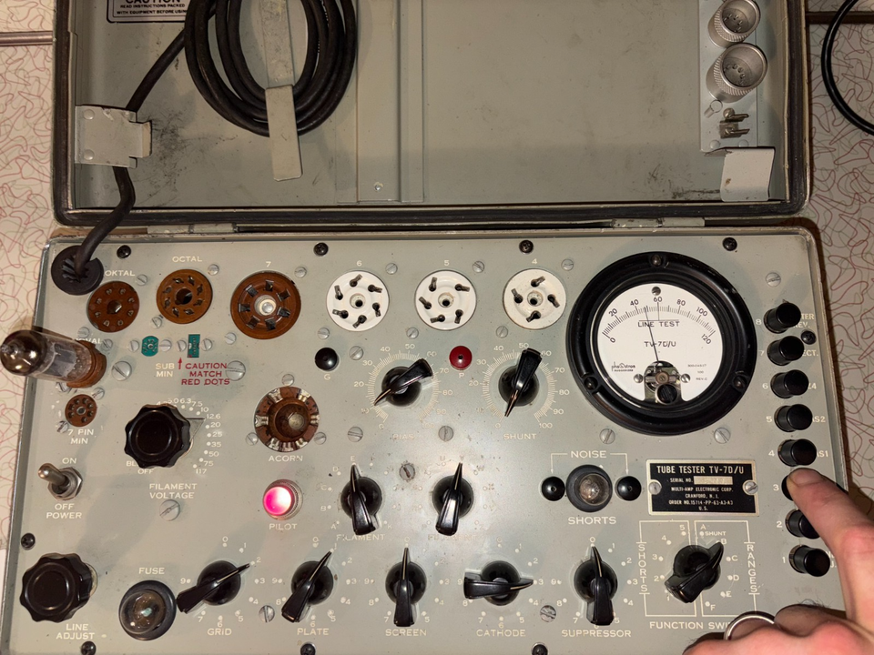 3 Vintage Knight by Mullard 12AX7 blackburn tubes stereo guitar tube ...