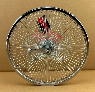 20" Steel Coaster Wheel 144 Spoke 14g Chrome. | eBay