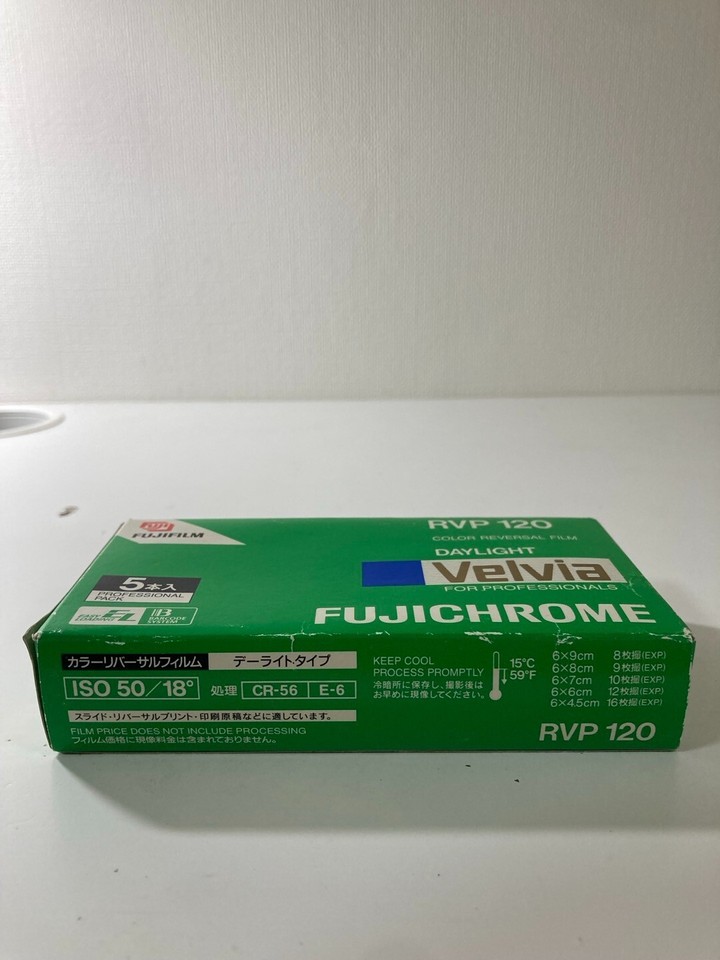 Fujifilm Fujichrome Velvia RVP five rolls Expired Film 1999 | eBay