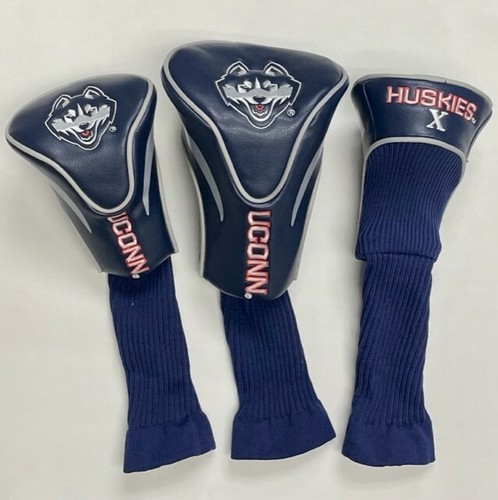 NCAA UCONN Huskies Golf Head Covers 3 Pack 795463989404 | eBay