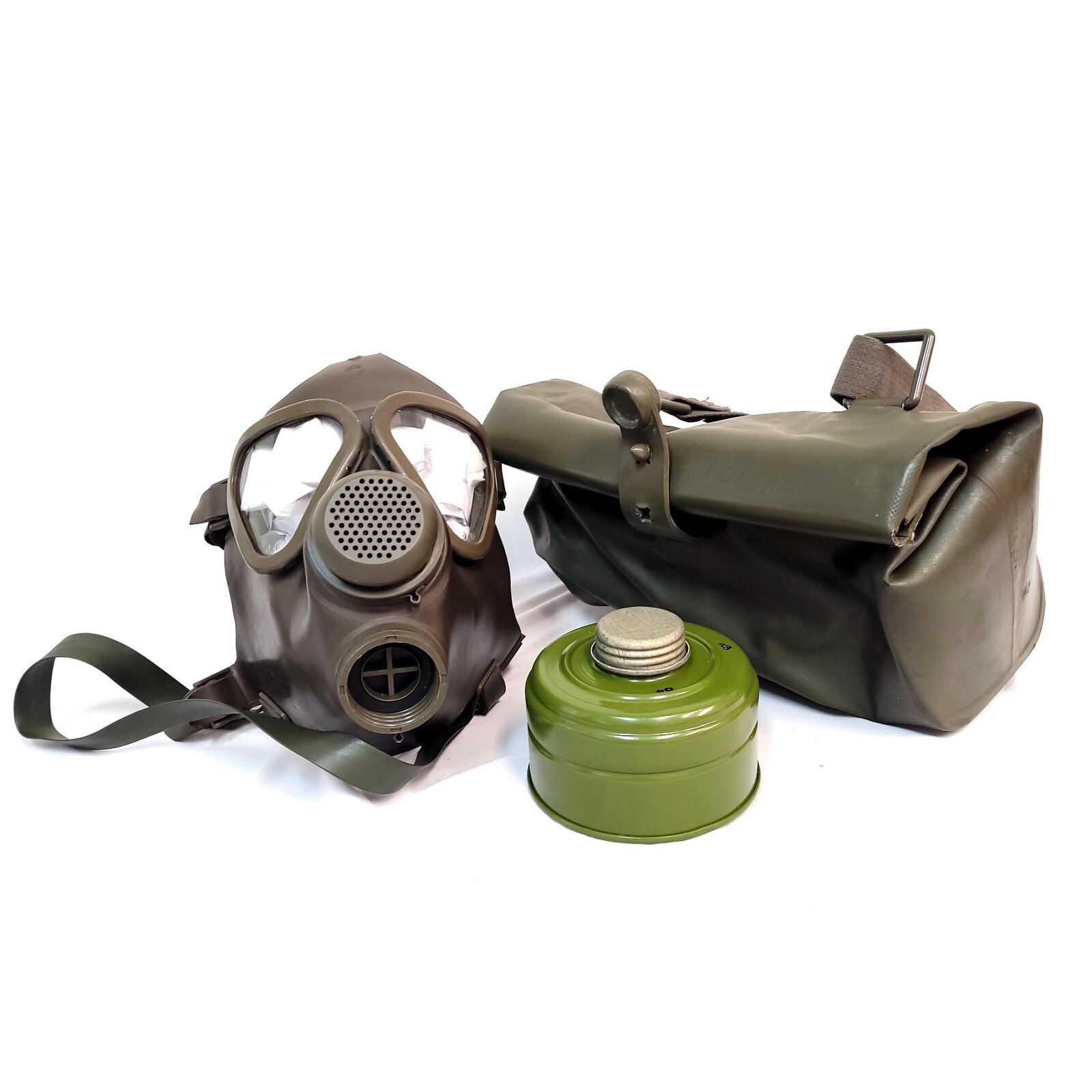 NBC GAS MASK GERMAN Drager Military & Police | Grelly USA