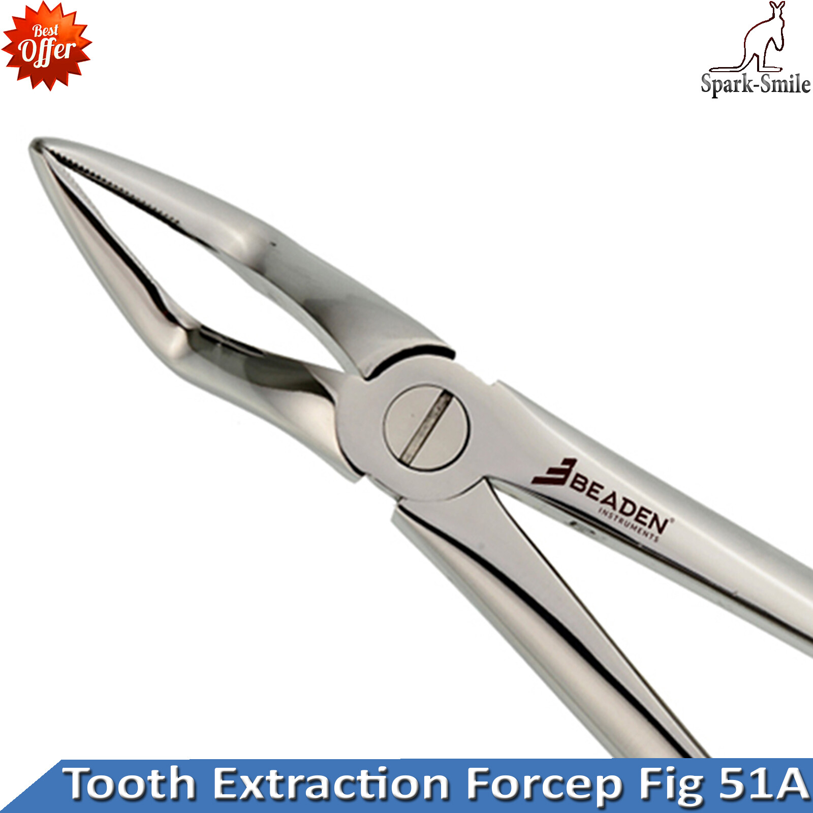Tooth Extraction Forceps 51A Upper Roots Narrow Beaks Teeth Extracting ...