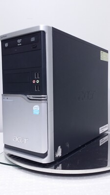 AcerPower FH Pentium D CPU 2.80GHz 1GB RAM 160GB HDD Windows XP Desktop ...