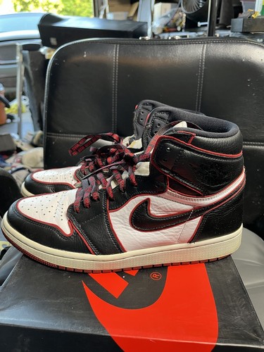 Nike Air Jordan 1 Retro High OG Bloodline 2019 size 10.5 OG I Chicago ...