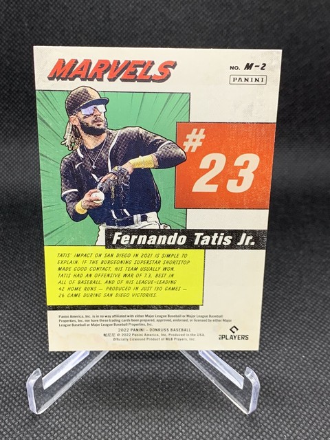 2022 Panini Donruss - Marvels Vector #M-2 Fernando Tatís Jr. for sale ...