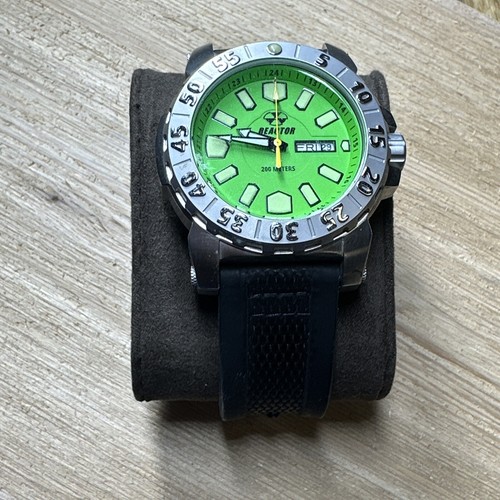 New Men’s Reactor Melt Down 2 Lime Green Dive Watch | eBay