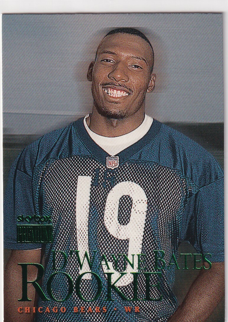 1999 SKYBOX RC D'WAYNE BATES CHICAGO BEARS ROOKIE (AG)2502 | eBay