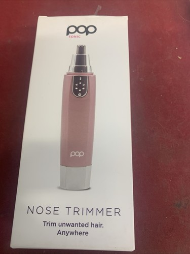 Pop Sonic Portable Nose Hair Trimmer - PINK - Trim Your Hair Anywhere ...