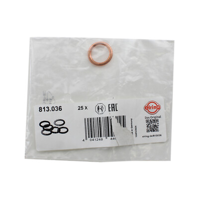 Elring Engine Oil Drain Plug Gasket For Audi S4 A3 A4 Quattro VW Beetle ...