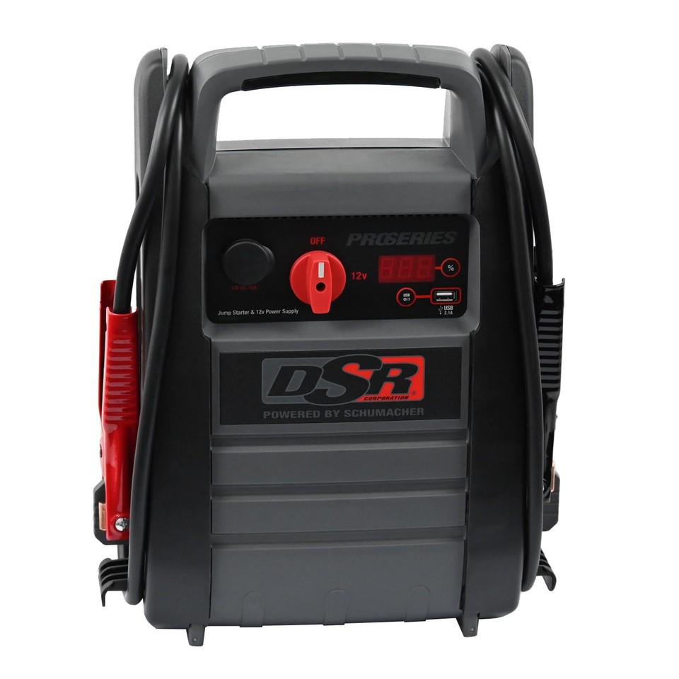 Heavy Duty Truck Battery Booster Pack Jump Starter Box Portable 2200 ...