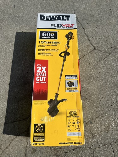 DEWALT DCST970B FLEXVOLT 60V MAX String Trimmer Tool Only for sale ...