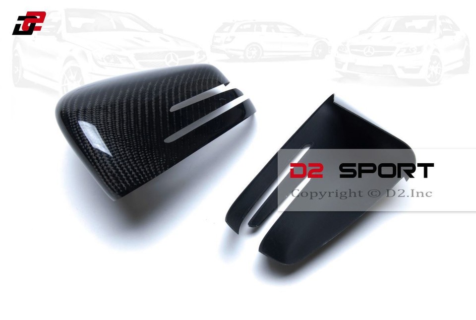 Carbon Fiber Side Door Mirror Covers fit Mercedes W176 A-Class A45 AMG ...