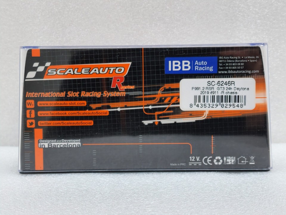 Scaleauto SC-6246R Porsche 991 RSR GT3, #911 New 1:32 Slot Car | eBay
