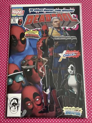DEADPOOL #1 JOHN TYLER CHRISTOPHER NEW MUTANTS 98 HOMAGE VARIANT 2018 ...