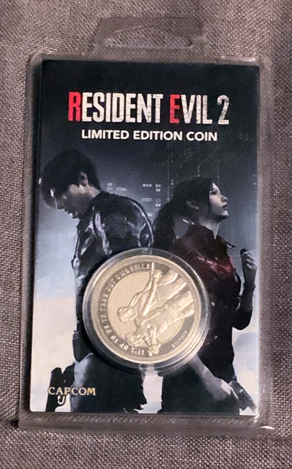 Resident Evil Limited Edition Coin - Silver Edition Limited - NEW | eBay