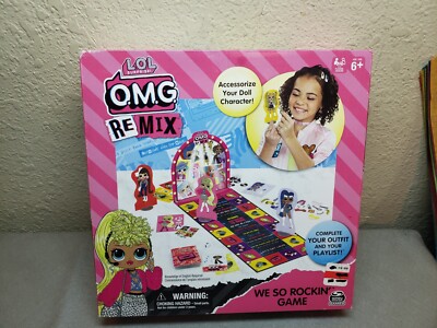 LoL Suprise OMG Remix We So Rockin Game NEW IN BOX!! Board Dress Up ...