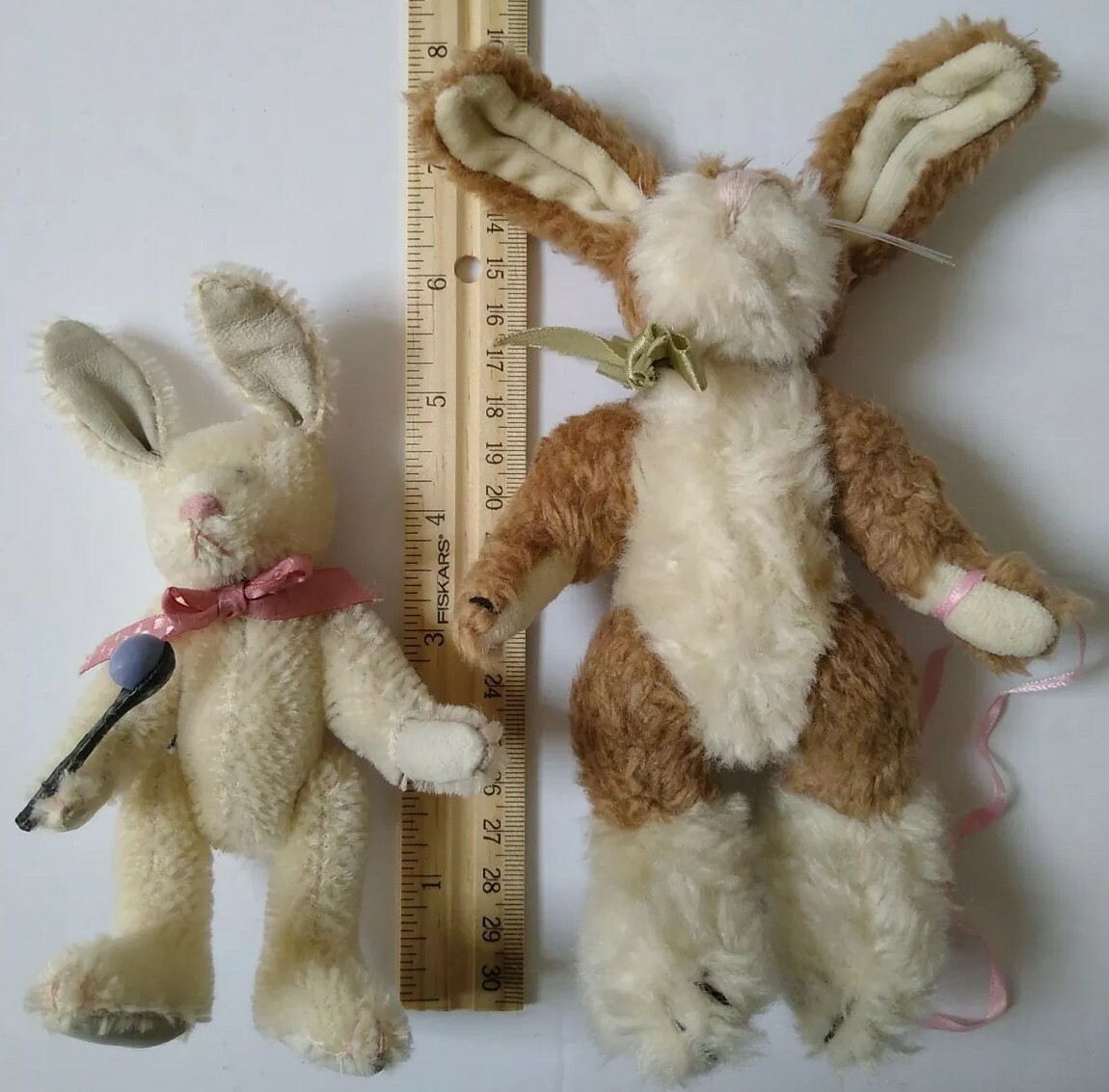 Boyds Bear Collection Archive Series Bunny Stuffed Plush 8” Mohair 6 ...