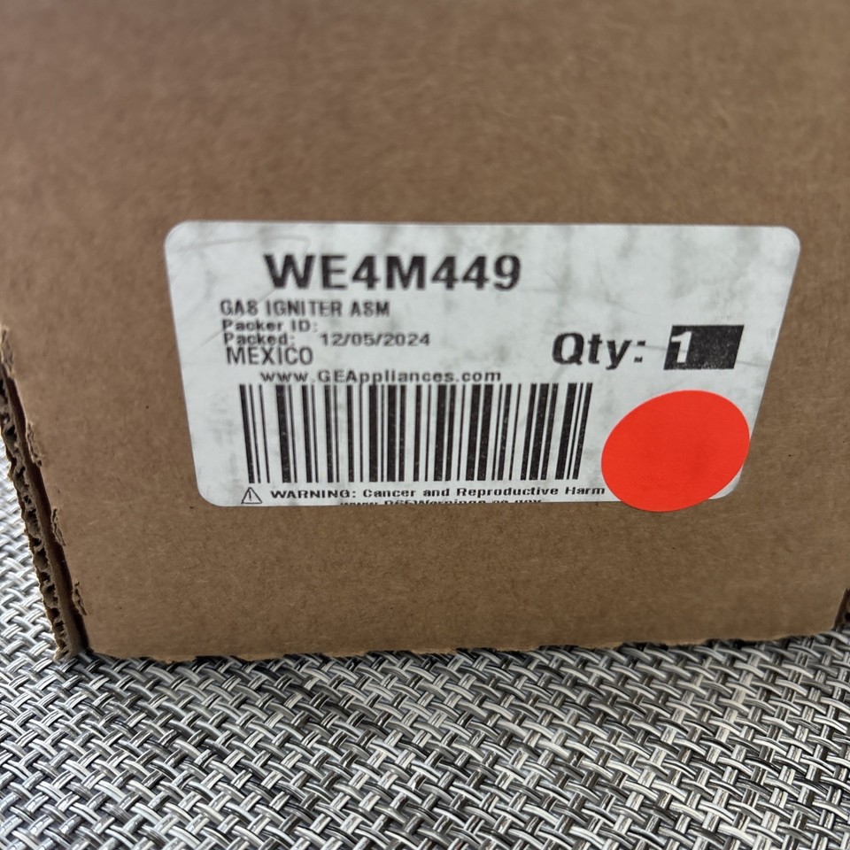 WE4M449 GE GAS IGNITER ASM WE4M449** | eBay