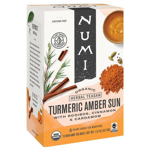 Numi Organic Tea, Three Roots, 18 Tea Bags (Pack of 6) | eBay