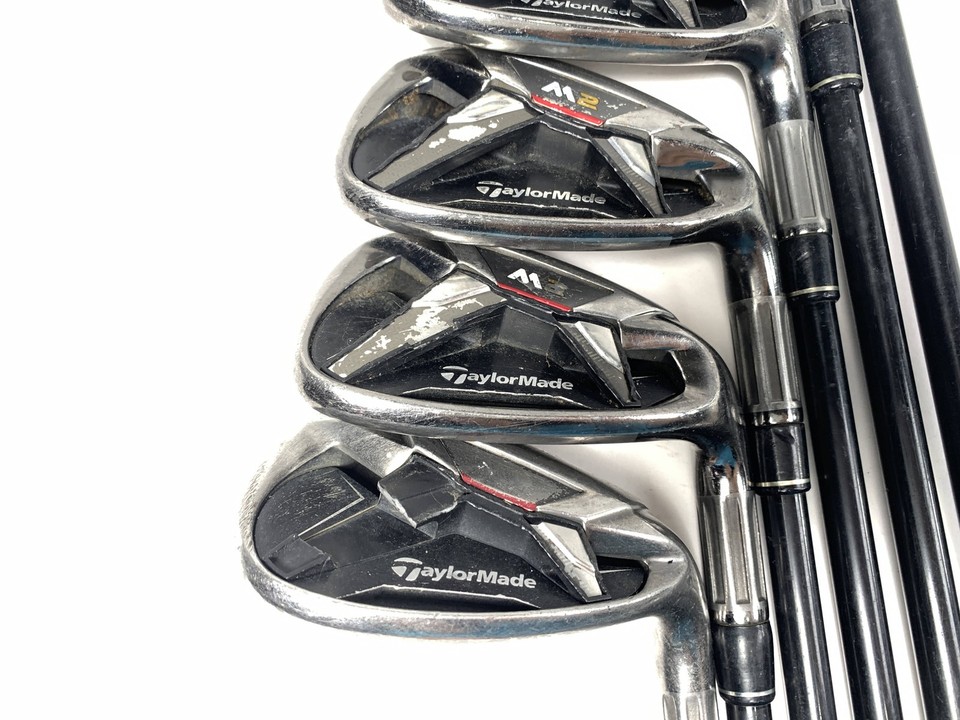 TaylorMade M2 Iron Set 6-PW+SW REAX 65g Regular Steel Mens RH | eBay