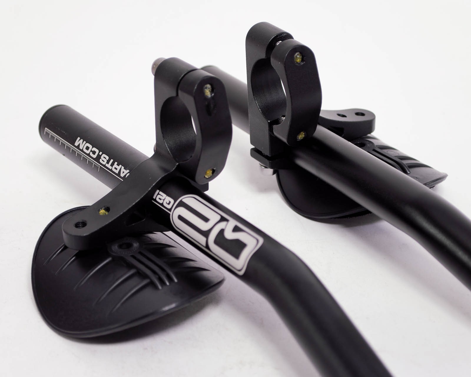 Q2 Clip On Triathlon/Time Trial TT Aero Bars 25.4mm-26.0mm-31.8mm ...