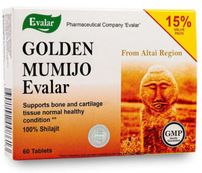 Golden Mumijo Evalar 60 Tab. 200 mg | eBay