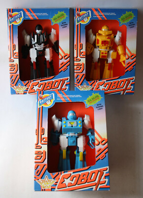 3X VERY RARE VINTAGE 1994 COBOT EVBOT ROBOT PROTECTION UNIT MAINLAND ...