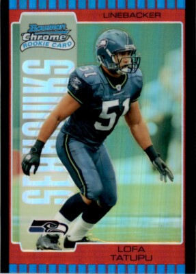 2005 Bowman Chrome Red Refractor Lofa Tatupu Rookie #170 | eBay