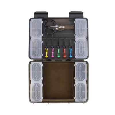 Korum Slim Blox Fully Loaded - Carp Fishing Terminal Tackle Storage Box ...