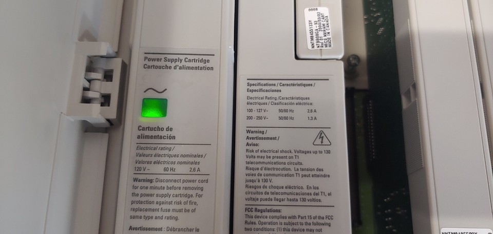 Nortel Norstar Modular ICS NT7B53FA-93 Phone System w/ NT7B75GA-93 ...