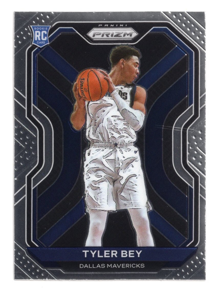 2020-21 panini prizm basketball rookie card 251 mavericks tyler bey rc ...