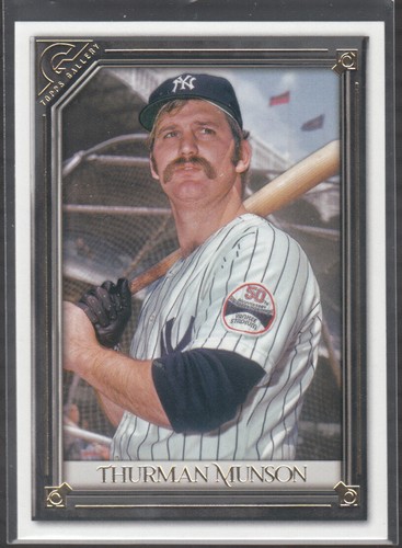 THURMAN MUNSON 2021 Topps Gallery #190 New York Yankees | eBay