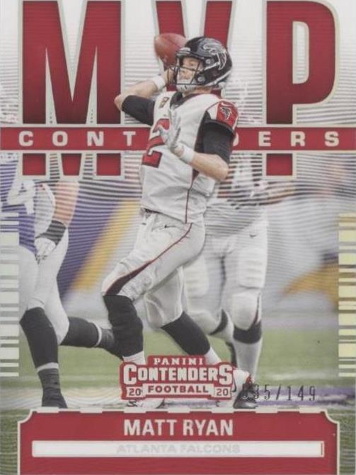 2020 Panini Contenders - Mvp Contenders Matt Ryan #MC-MR Silver /149 ...