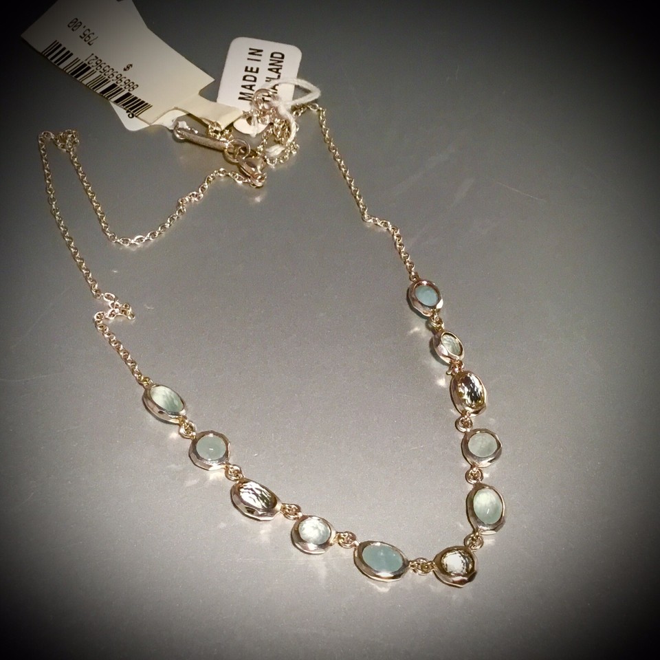 NWT IPPOLITA STERLING SILVER ROCK CANDY COLLECTION MIXED STONE NECKLACE ...