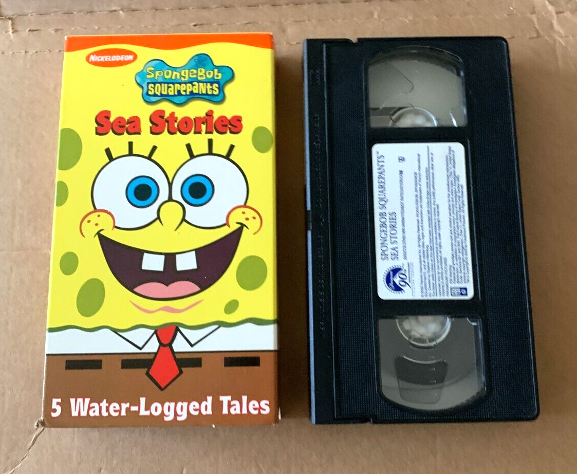 Nickelodeon Spongebob Squarepants - Sea Stories (VHS, 2002) 97368756236 ...