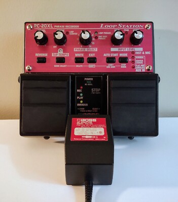 Boss RC-20XL Phrase Recorder Loop Station Guitar Effects w/ Adapter | eBay