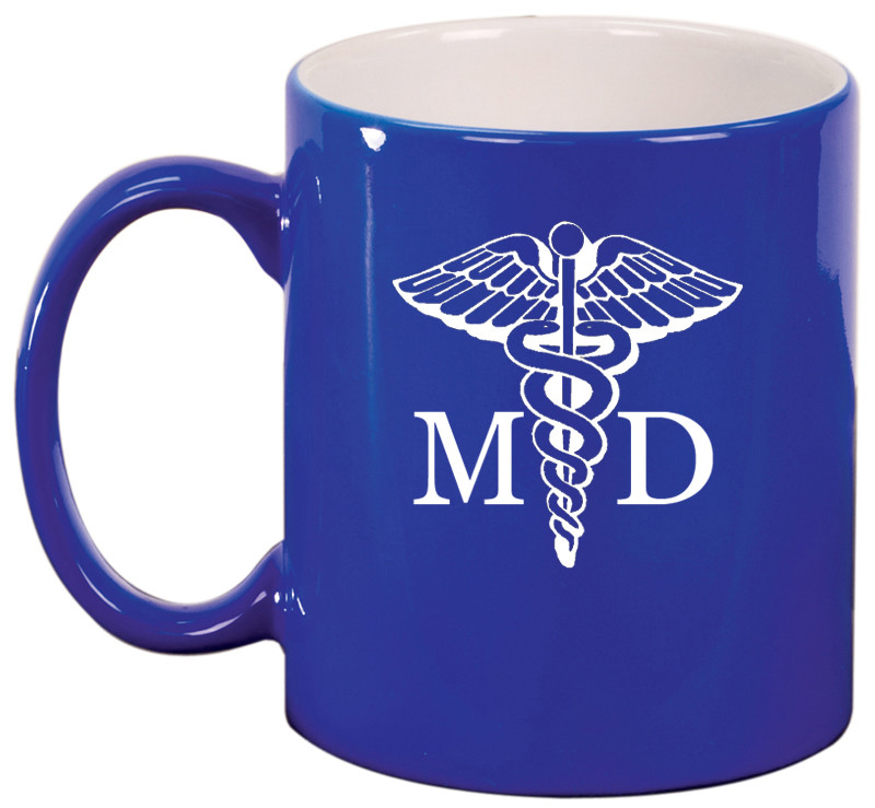11oz Ceramic Coffee Tea Mug Glass Cup MD Medical Doctor | eBay