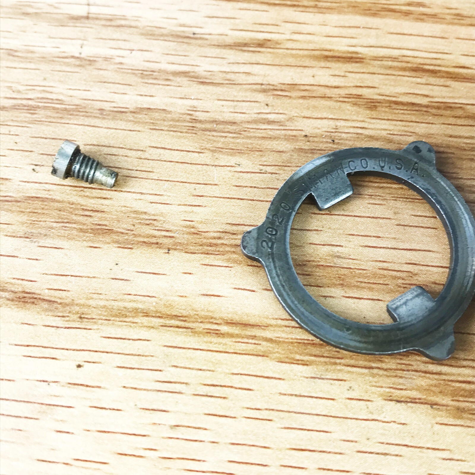 Singer Sewing Machine 128 Blackside HAND WHEEL w/ STOP MOTION NUT 1951 ...