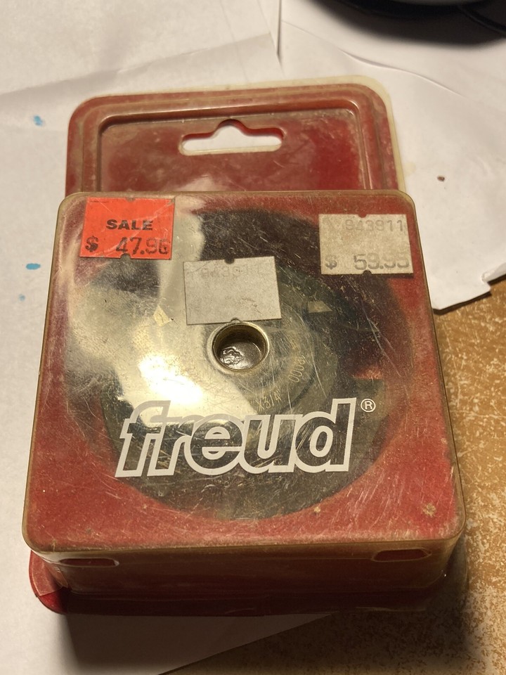 EC-044 Freud Combination 1/4" & 1/2" Round Over Shaper Cutter/Bit - 3/4 ...