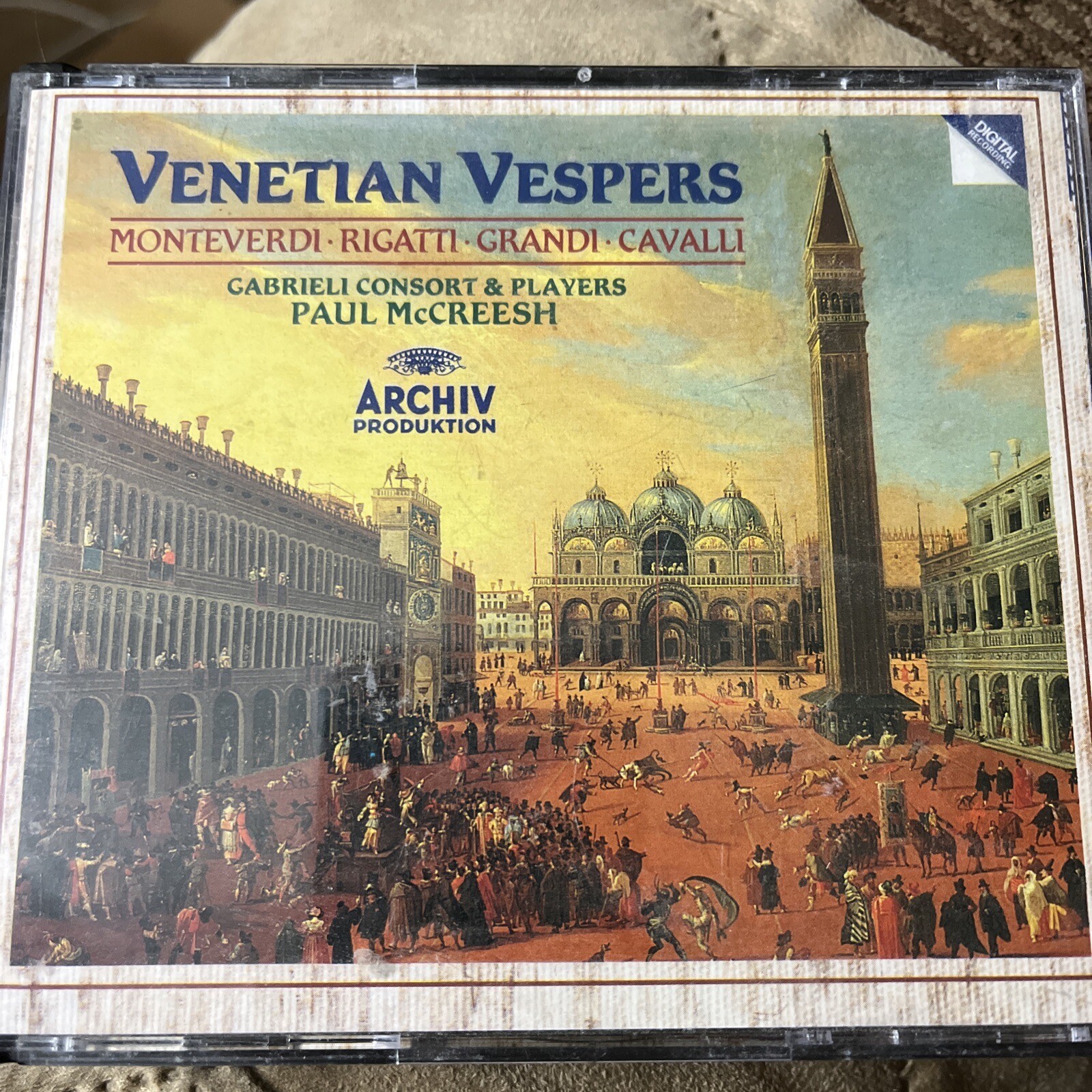 Monteverdi, Rigatti, Grandi, Cavalli: Venetian Vespers (2 CD Set) | eBay