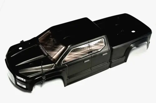 Arrma BIG ROCK 4x4 3s BLX - Body Shell (BLACK painted decaled trimmed ...