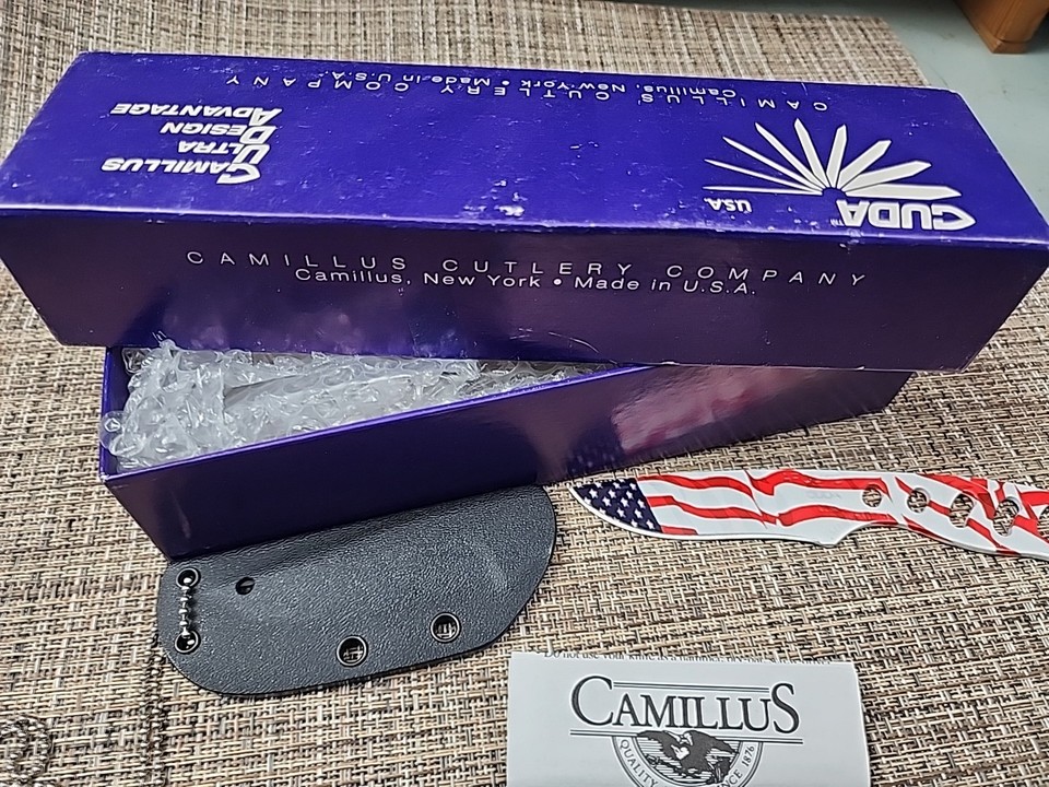 Camillus Cuda Arclite Neck Knife- First Production Run D.Ralph Design ...
