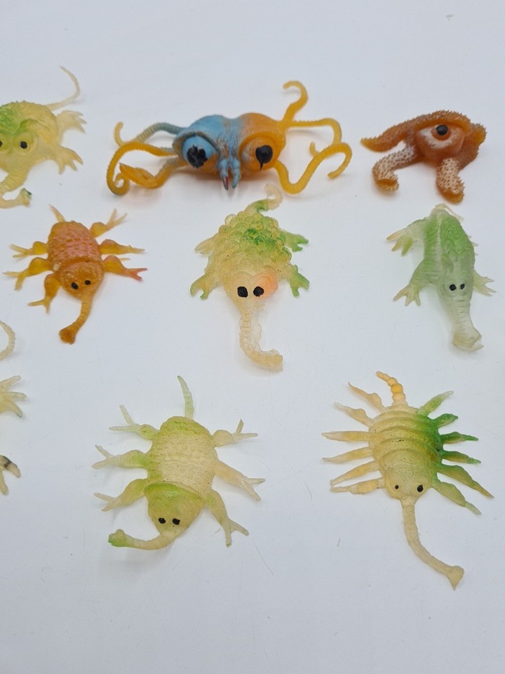 Vintage Ugly Jiggly Jiggler Rubber Monsters Aliens Suction 60 70’s X8 ...