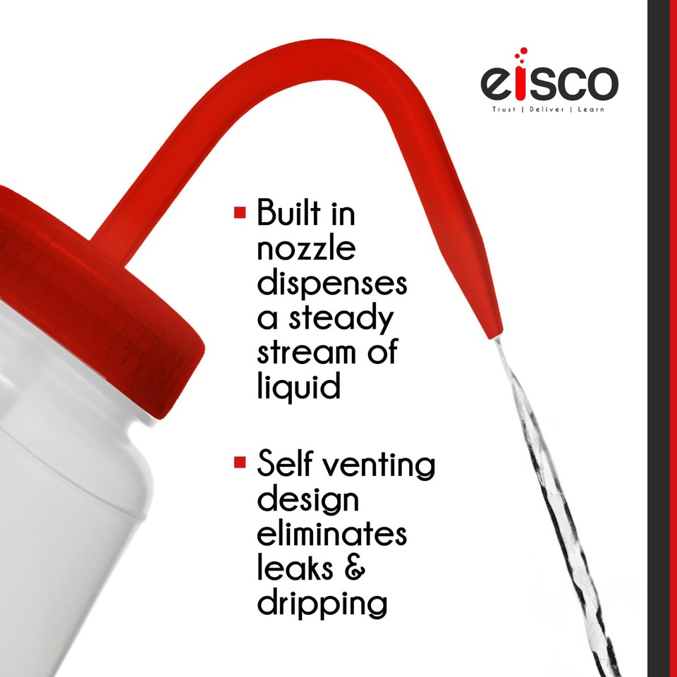 - Acetone Wash Bottle, 500mL, Low Density Polyethylene, Self-Venting ...