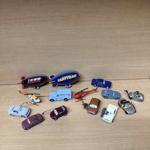 Disney Pixar Cars - RSN - LOT of 14 - Reporters, Copters, Blimps ...