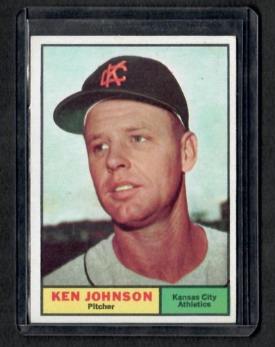 1961 Topps #24 Ken Johnson EX | eBay