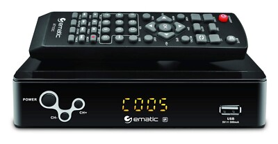 Ematic AT103C Digital Converter Box with Recorder and LED Display | eBay