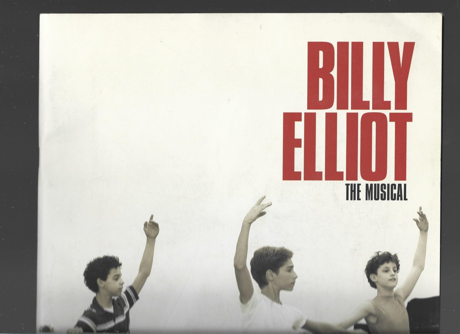 BILLY ELLIOT THE BROADWAY MUSICAL PROGRAM CAST SHEET PLAYBILL | eBay